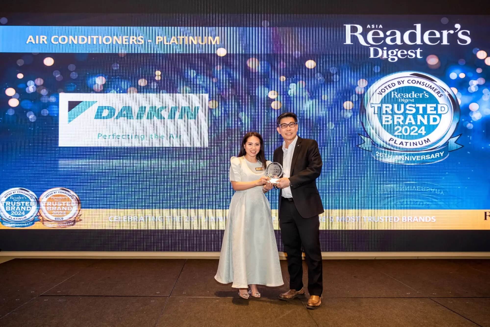 Reader's Digest Trusted Brand 2024: Platinum Award (Category: Air Conditioner)